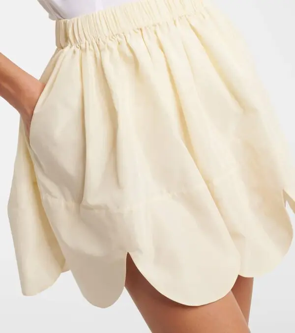 Simone Rocha Poplin Miniskirt