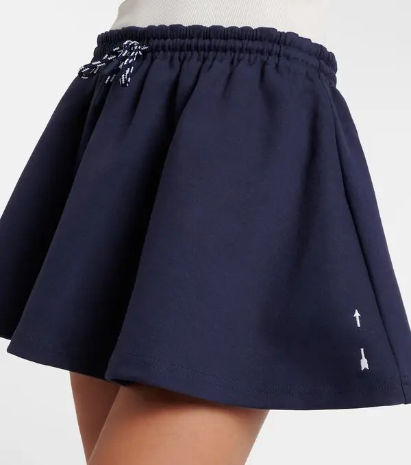 The Upside Daria Cotton-jersey Miniskirt