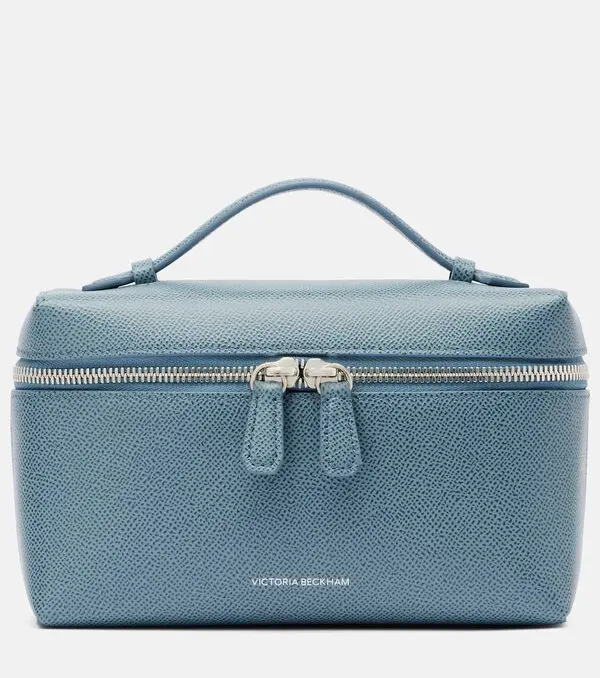 Victoria Beckham Vanity Leather Bag - Blue
