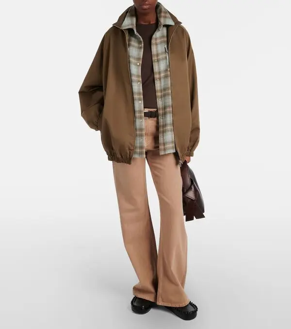 Ag Straight Leg Jeans - Beige