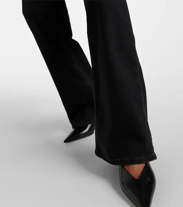 Ag Straight Leg Jeans - Black