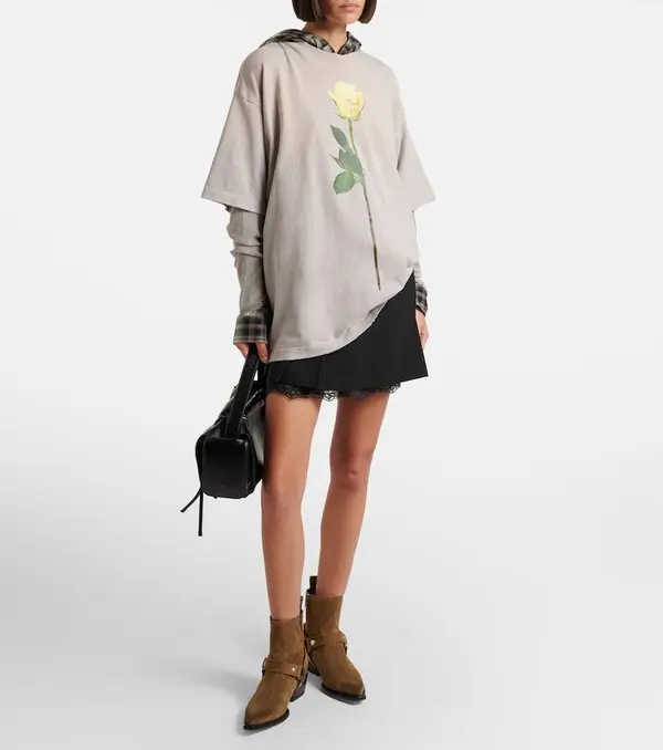 GOLDEN GOOSE Debbie Low Suede Ankle Boots - Brown