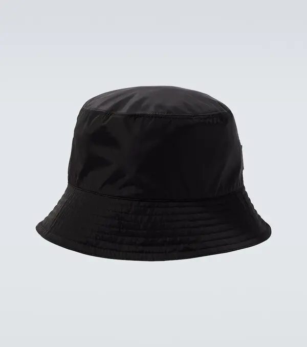 Saint Laurent Logo Bucket Hat - Black