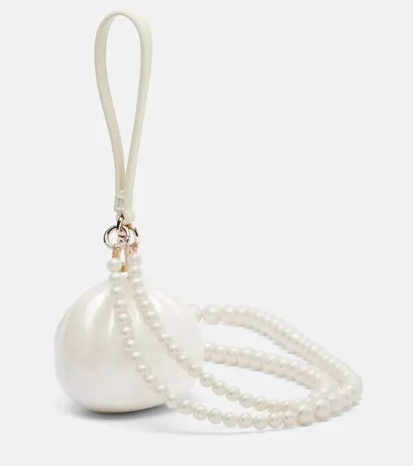 Simone Rocha Pearl Egg Clutch
