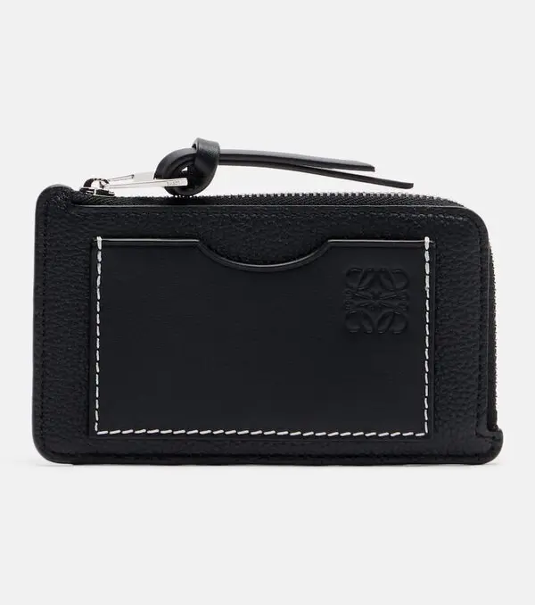 Loewe Leather Card Case - Black