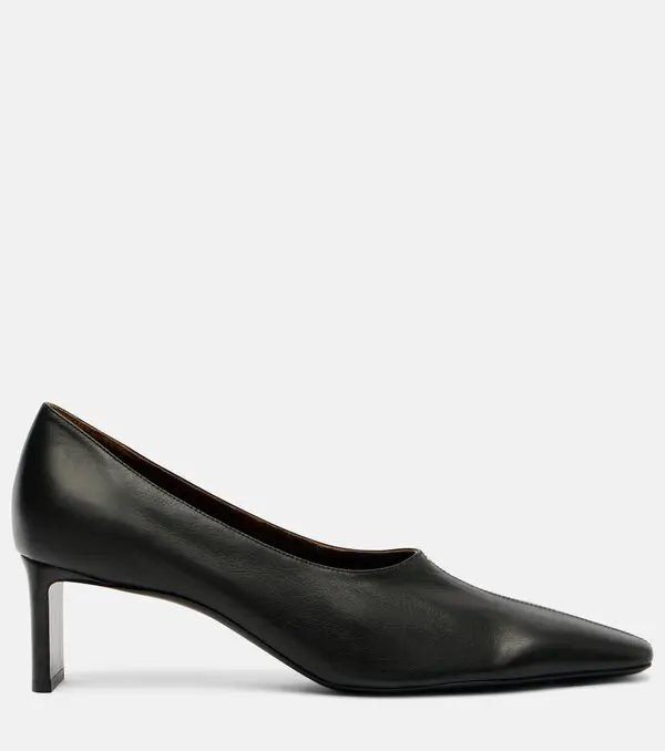Khaite Cecilia Leather Pumps