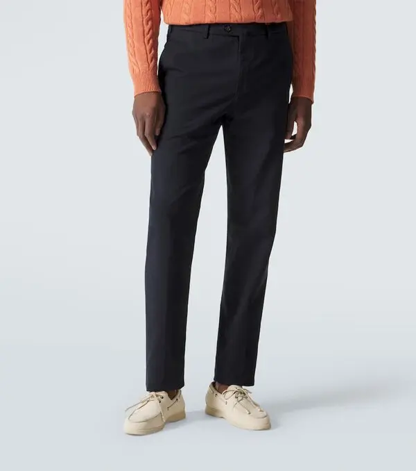 Loro Piana Carlo Cotton-blend Chinos