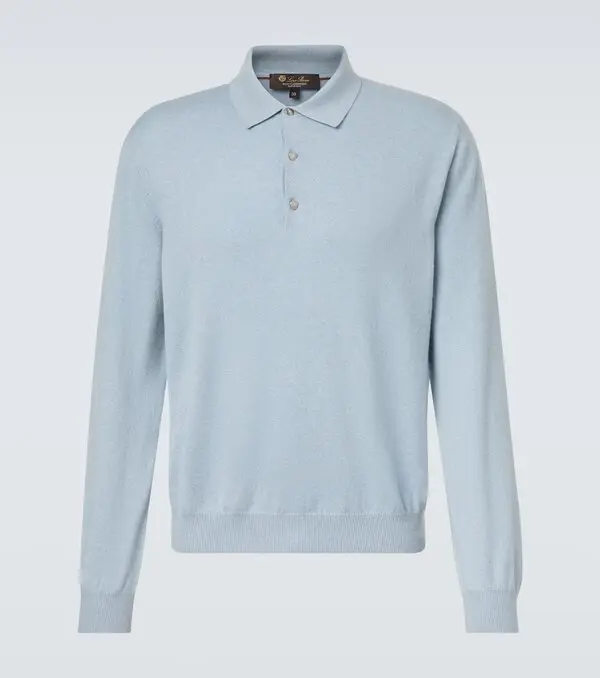 Loro Piana Cashmere Polo Sweater