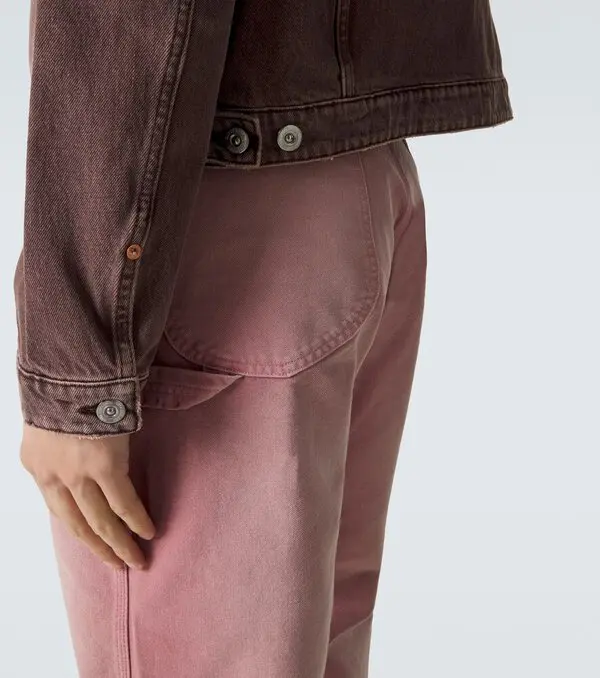 Our Legacy Origin Distressed Denim Jacket - Brown