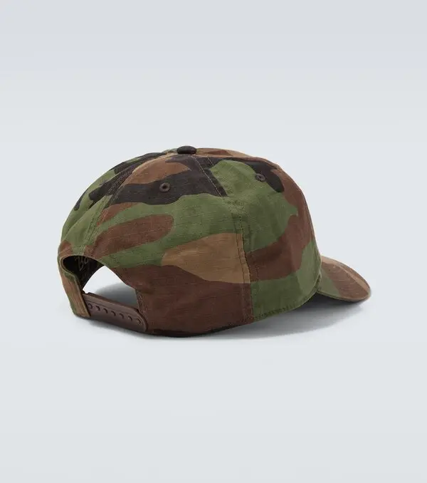 Ralph Lauren Logo Camouflage Baseball Cap