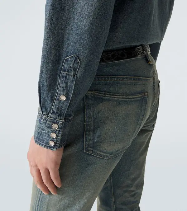 Ralph Lauren Buffalo West Denim Shirt - Blue