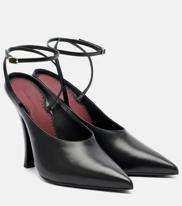 Magda Butrym Leather Pumps - Black