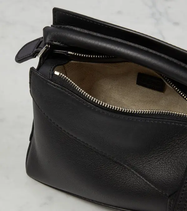 Loewe Puzzle Edge Mini Bag - Black