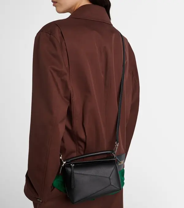 Loewe Puzzle Edge Mini Bag - Black