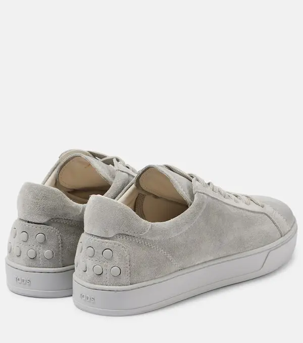 TOD'S Suede Lace-up Sneakers - Blue