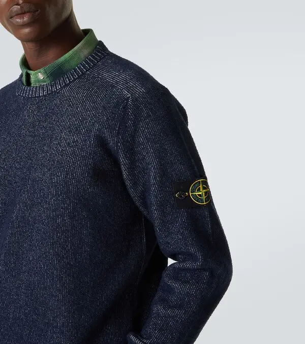 Stone Island Compass Cotton-blend Sweater