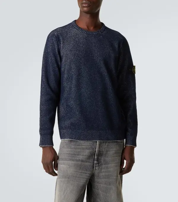 Stone Island Compass Cotton-blend Sweater