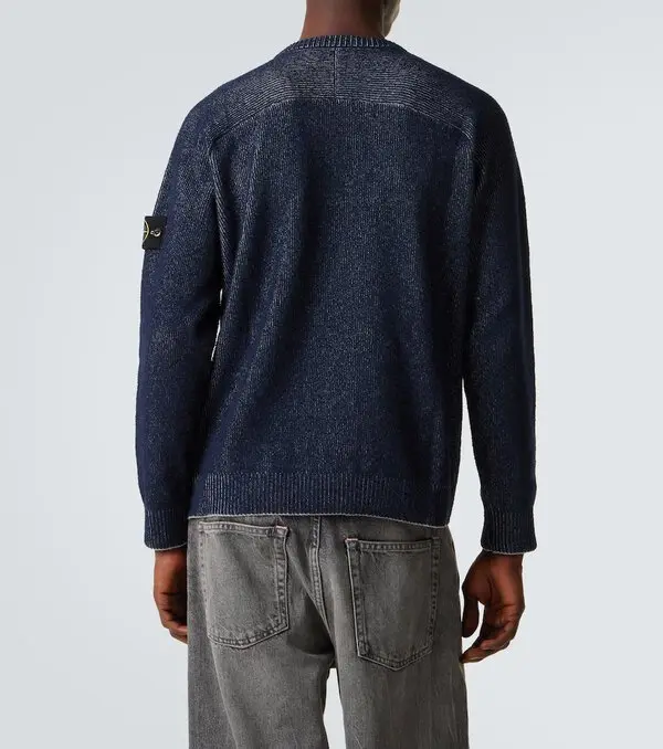 Stone Island Compass Cotton-blend Sweater