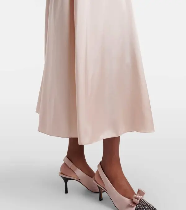 Chloé Silk Midi Dress
