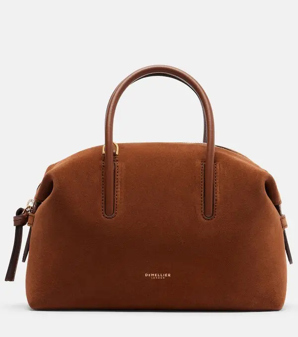 DEMELLIER Stockholm Small Top-handle Bag - Brown