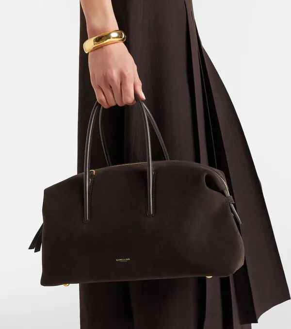 DEMELLIER Stockholm Midi Top-handle Bag - Brown