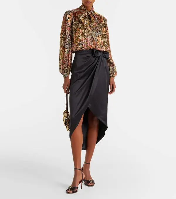Valentino Garavani Floral Silk Blouse