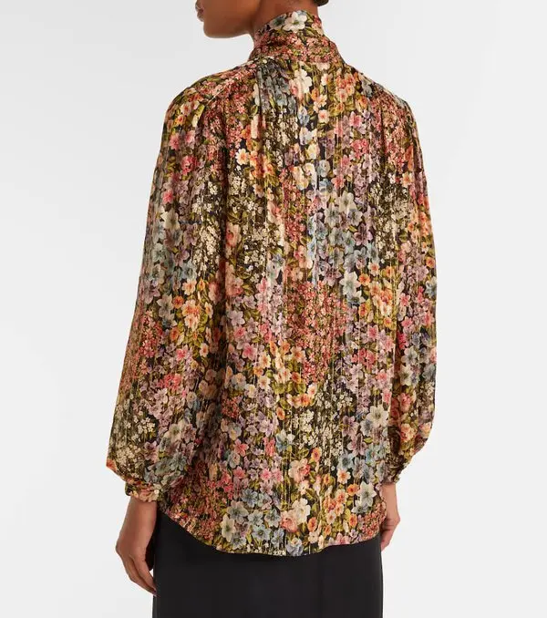 Valentino Garavani Floral Silk Blouse