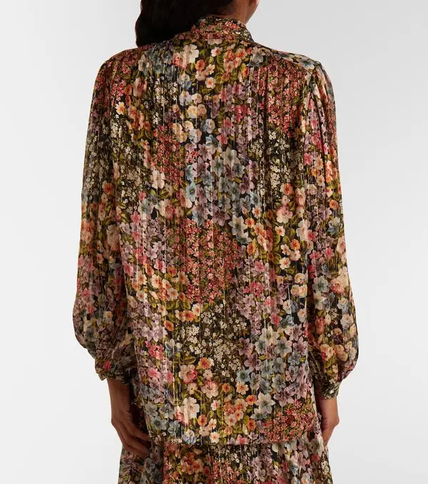 Valentino Garavani Floral Silk Blouse