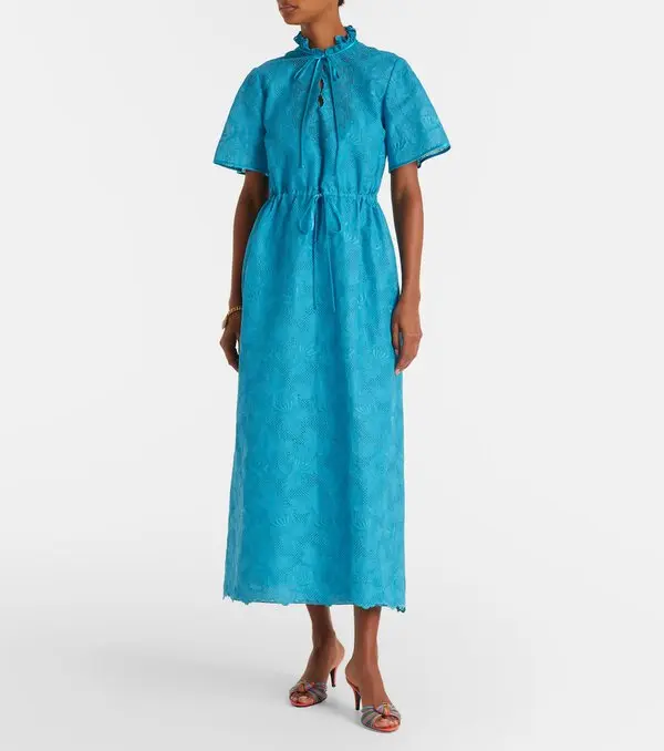 Valentino Garavani Cotton Lace Maxi Dress