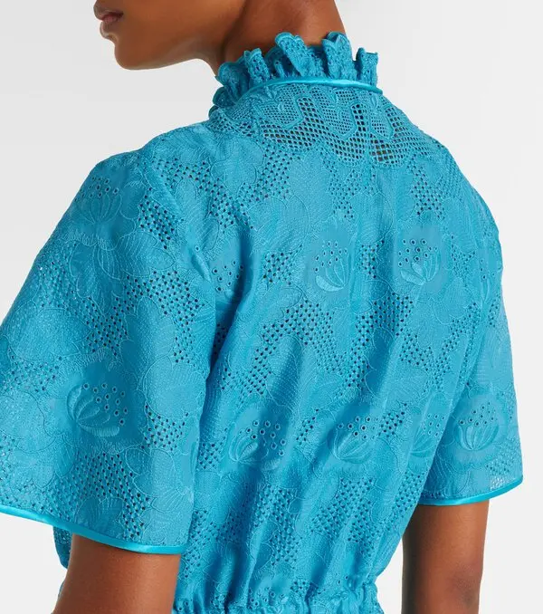 Valentino Garavani Cotton Lace Maxi Dress
