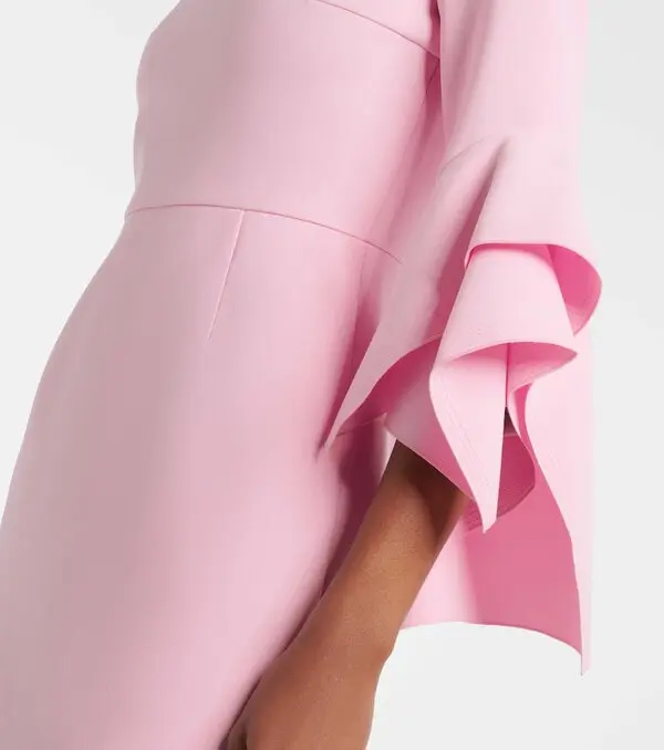 ROKSANDA Ruffled Midi Dress - Pink