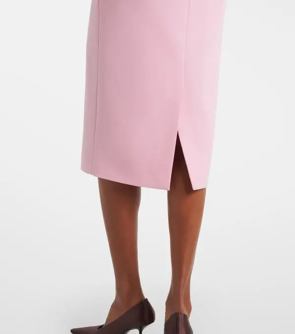 ROKSANDA Ruffled Midi Dress - Pink