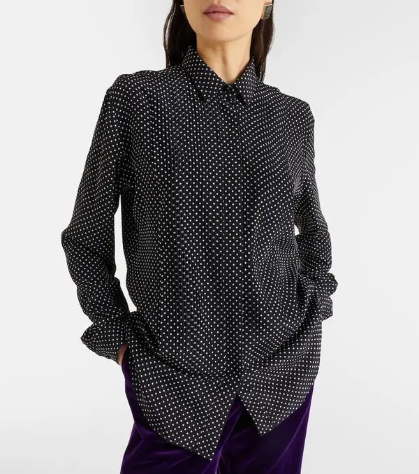 TOM FORD Polka-dot Silk Shirt