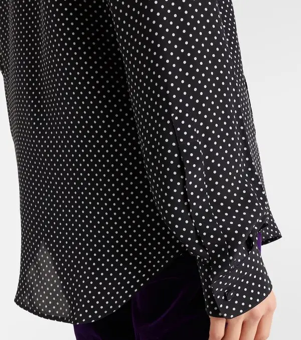 TOM FORD Polka-dot Silk Shirt