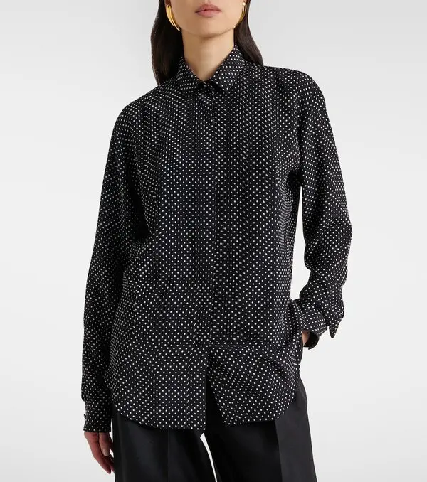 TOM FORD Polka-dot Silk Shirt