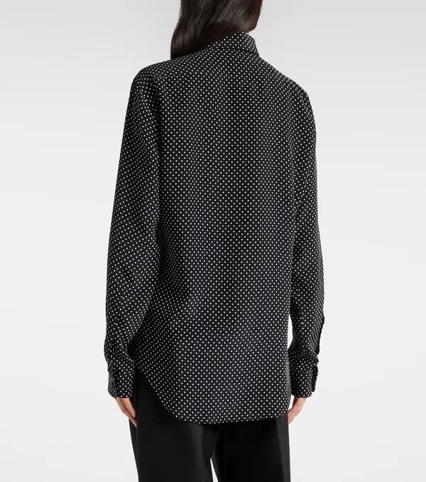 TOM FORD Polka-dot Silk Shirt