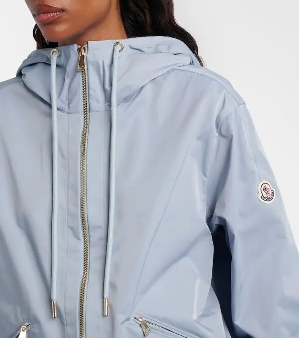Moncler Cassiopea Gabardine Jacket - Blue