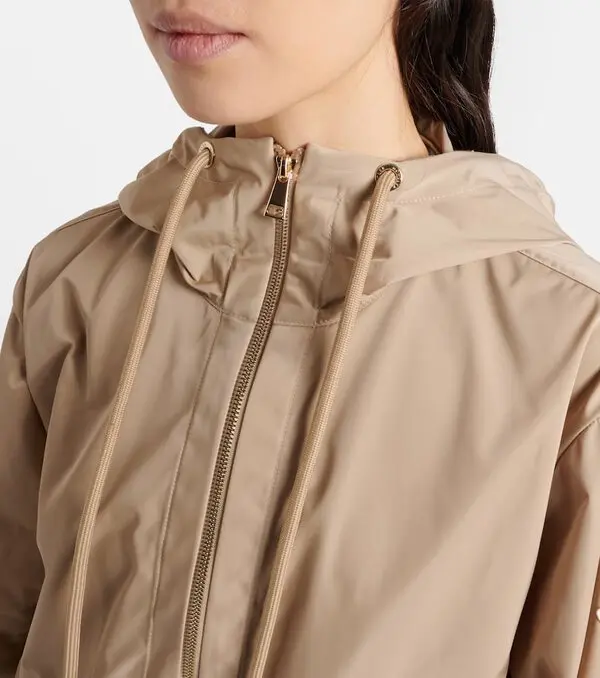 Moncler Cassiopea Gabardine Jacket - Beige