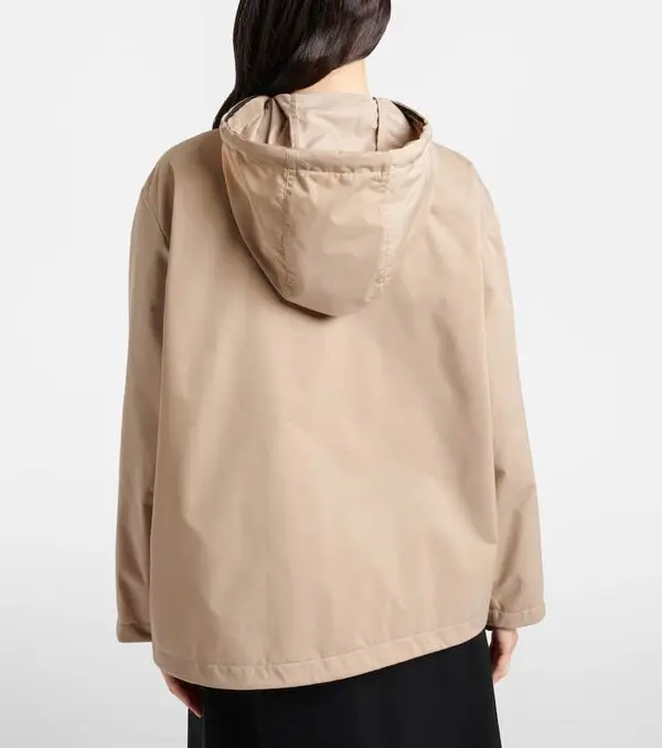 Moncler Cassiopea Gabardine Jacket - Beige