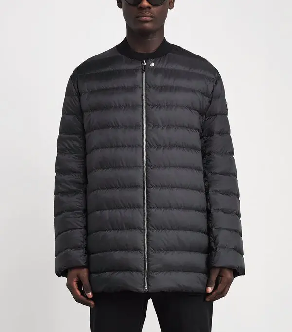 Rick Owens X Moncler Down Padded Flight Jacket