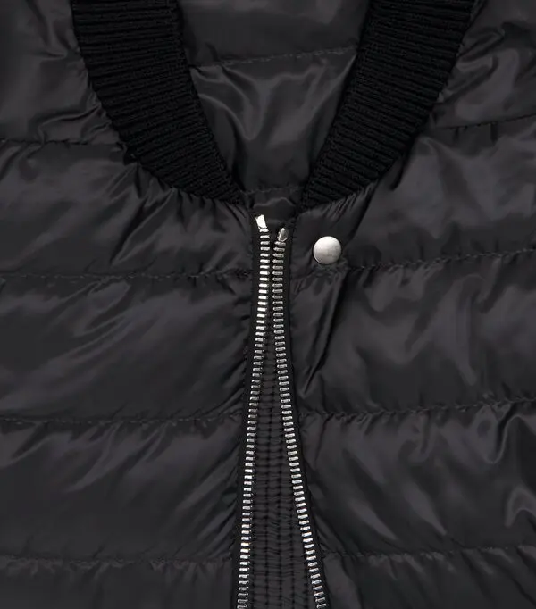 Rick Owens X Moncler Down Padded Flight Jacket