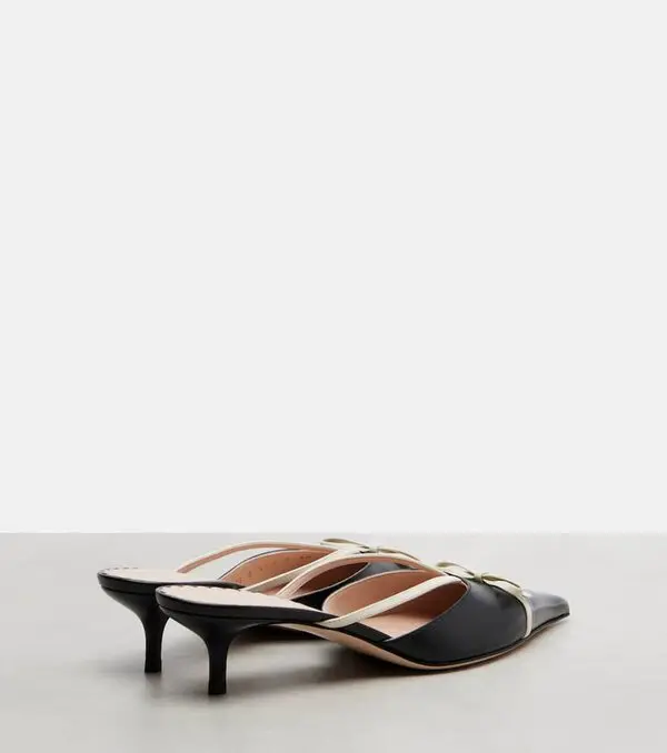 Valentino Garavani Vlogo Leather Pumps