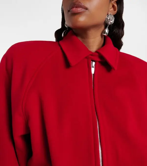 Magda Butrym Wool Bomber Jacket