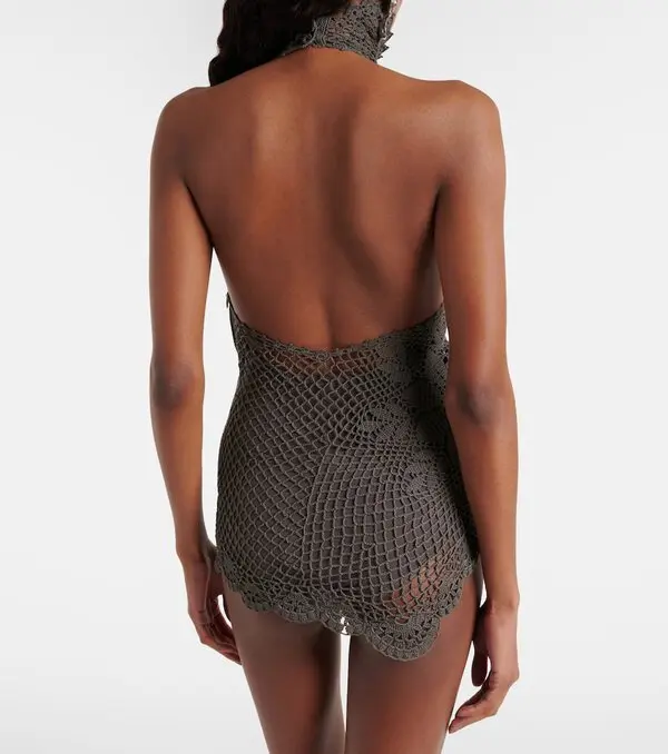 Magda Butrym Crochet Cotton Top