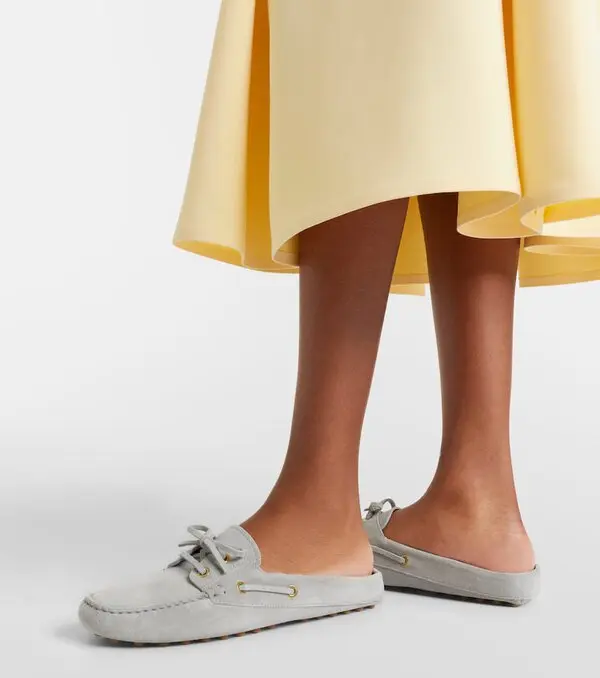 TOD'S Suede Mules