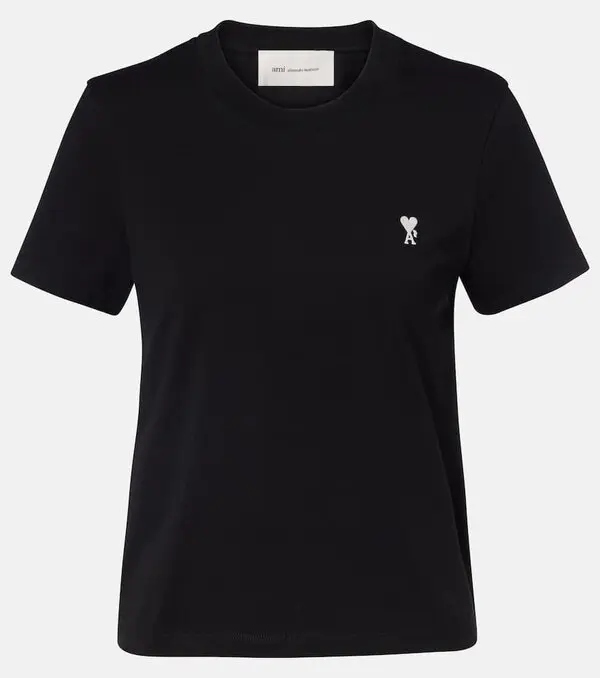 AMI Paris De Cœur Cotton Jersey T-shirt