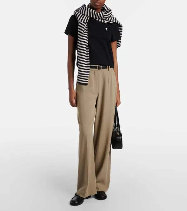 AMI Paris De Cœur Cotton Jersey T-shirt