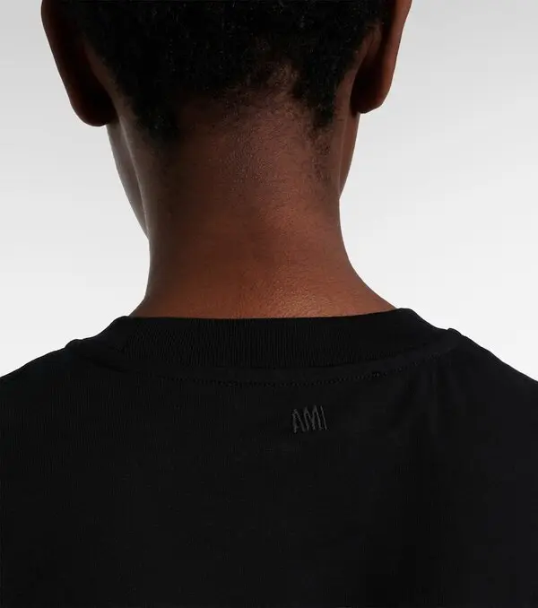 AMI Paris De Cœur Cotton Jersey T-shirt
