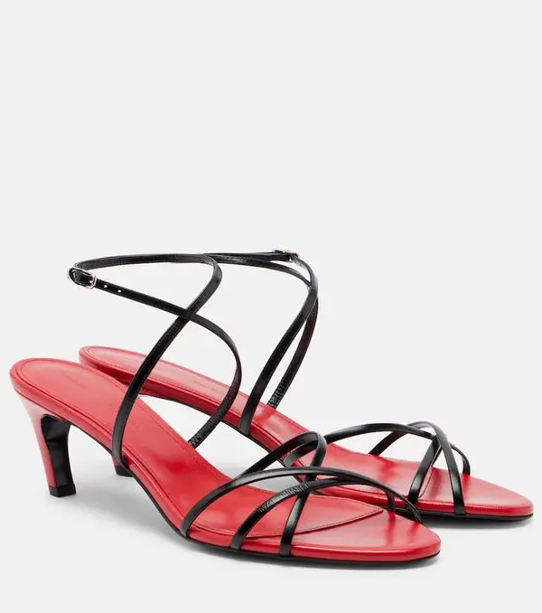 Proenza Schouler Uma Leather Slingback Sandals