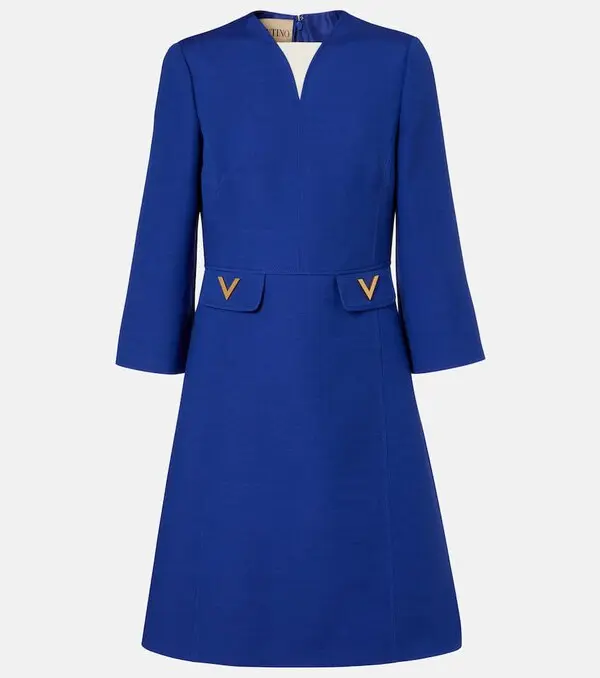 Valentino Garavani Crepe Couture Mini Dress
